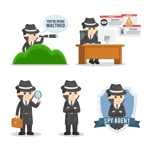 A smart young detective Stock Vector Image by ©interactimages #46122511