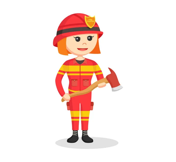 Firewoman Vector Art Stock Images | Depositphotos