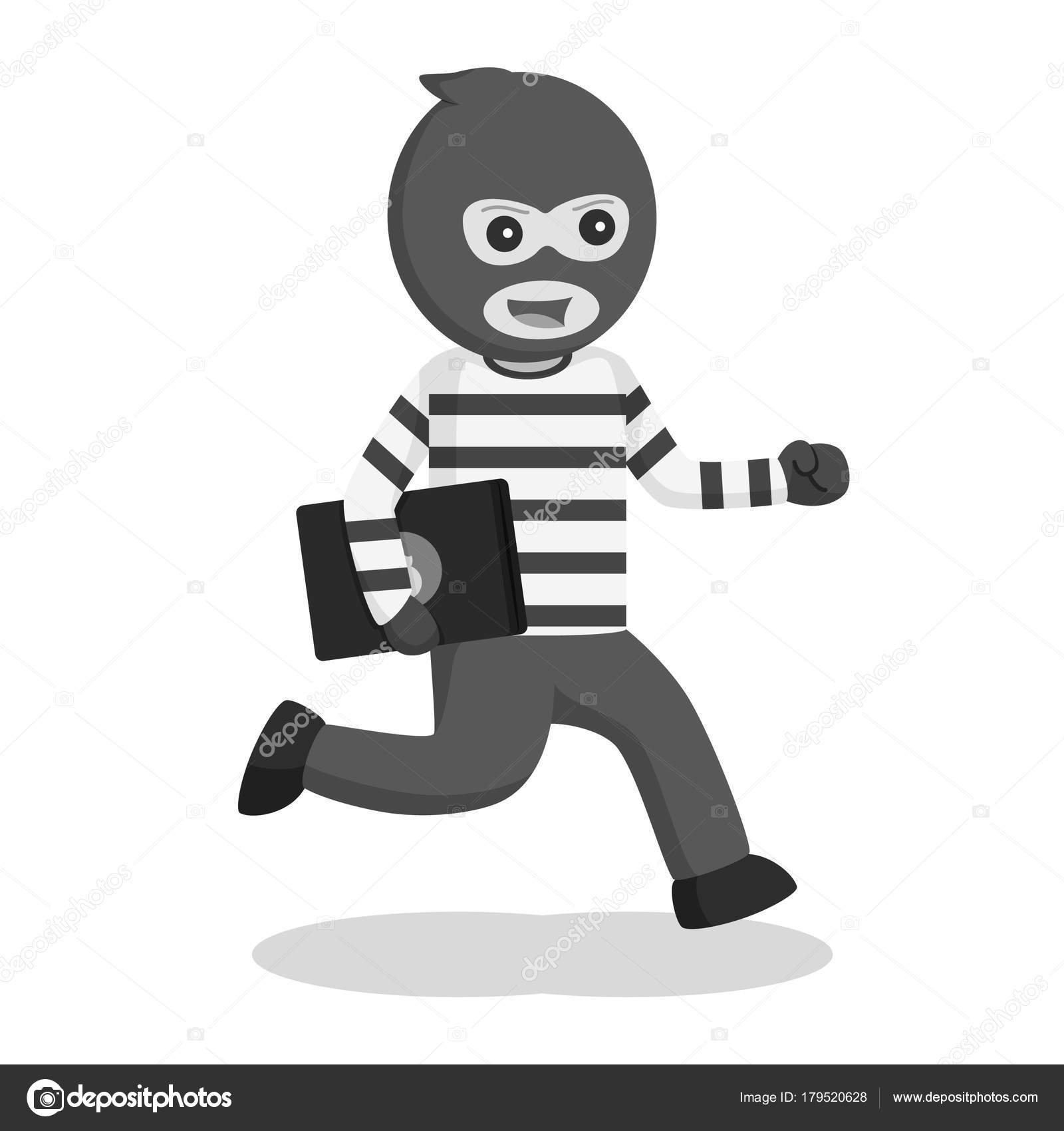 Robbers Clipart Black And White