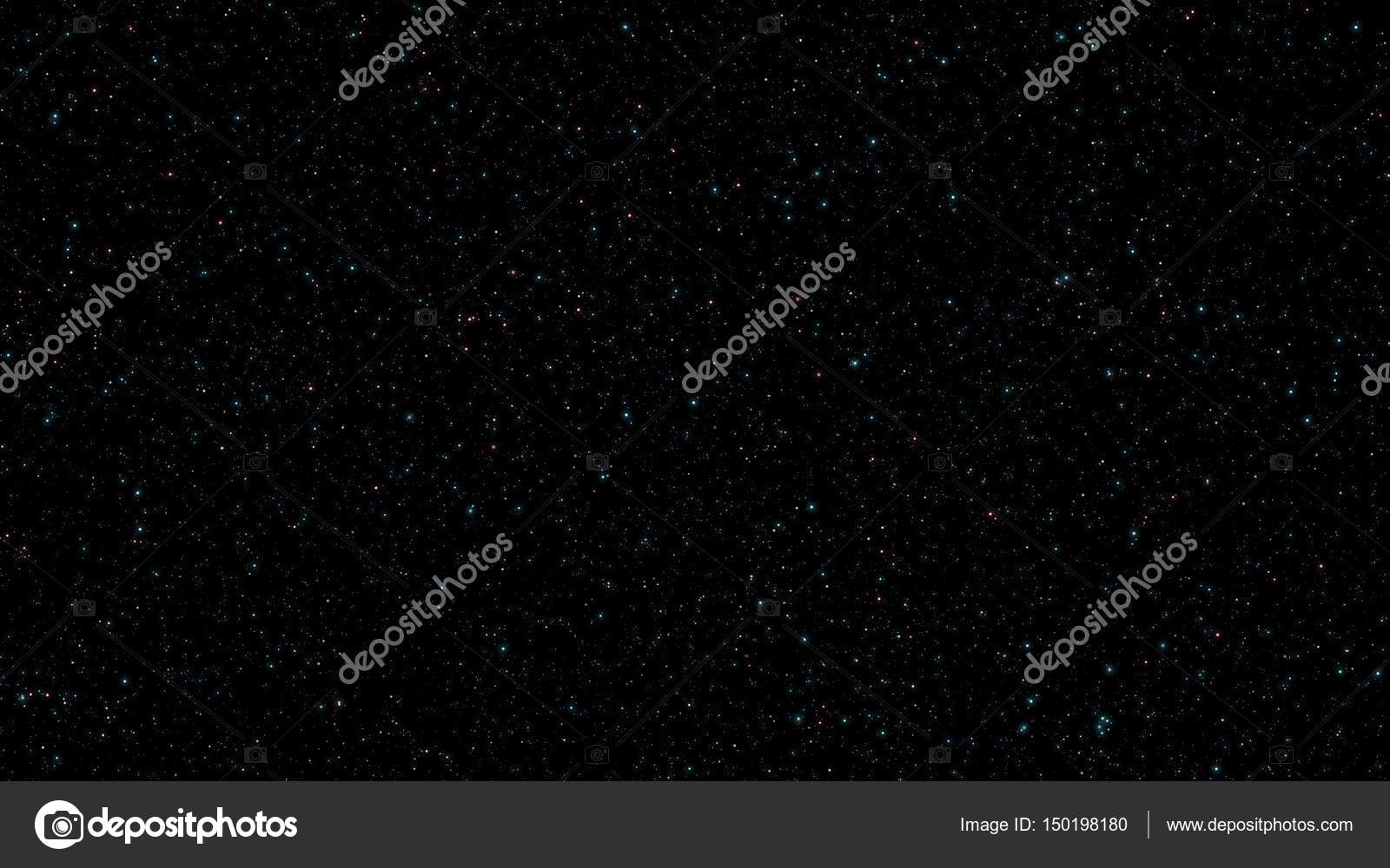Glowing shimmering stars in space abstract background Stock Photo by ...