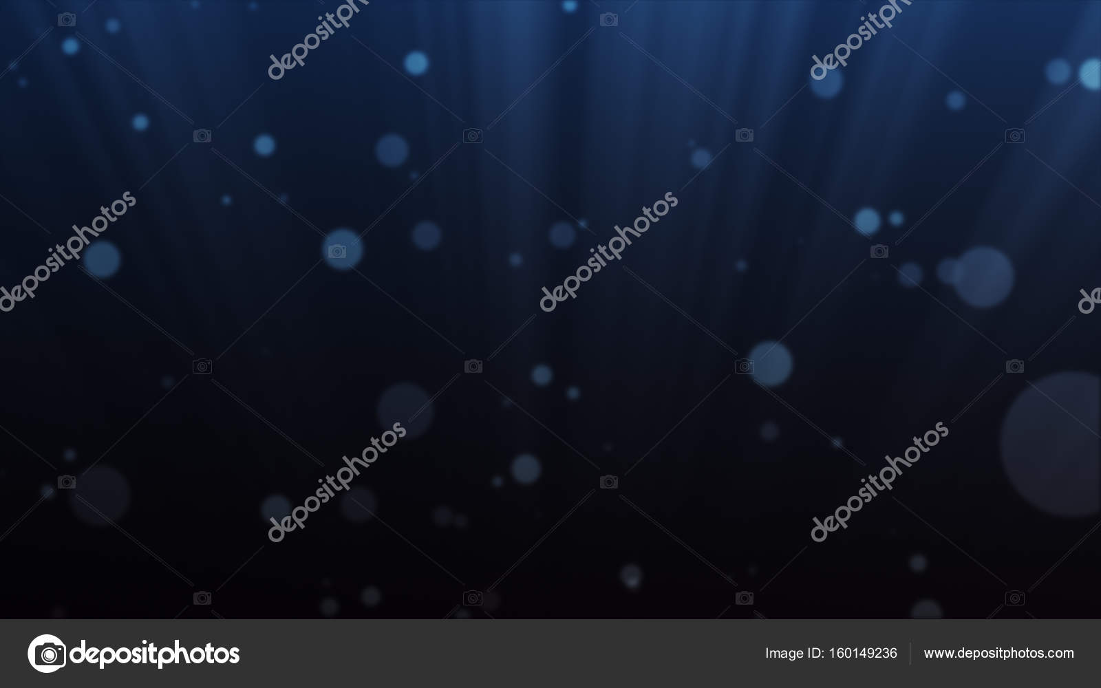 Flickering Particles, random motion of particles, 3d illustration ...