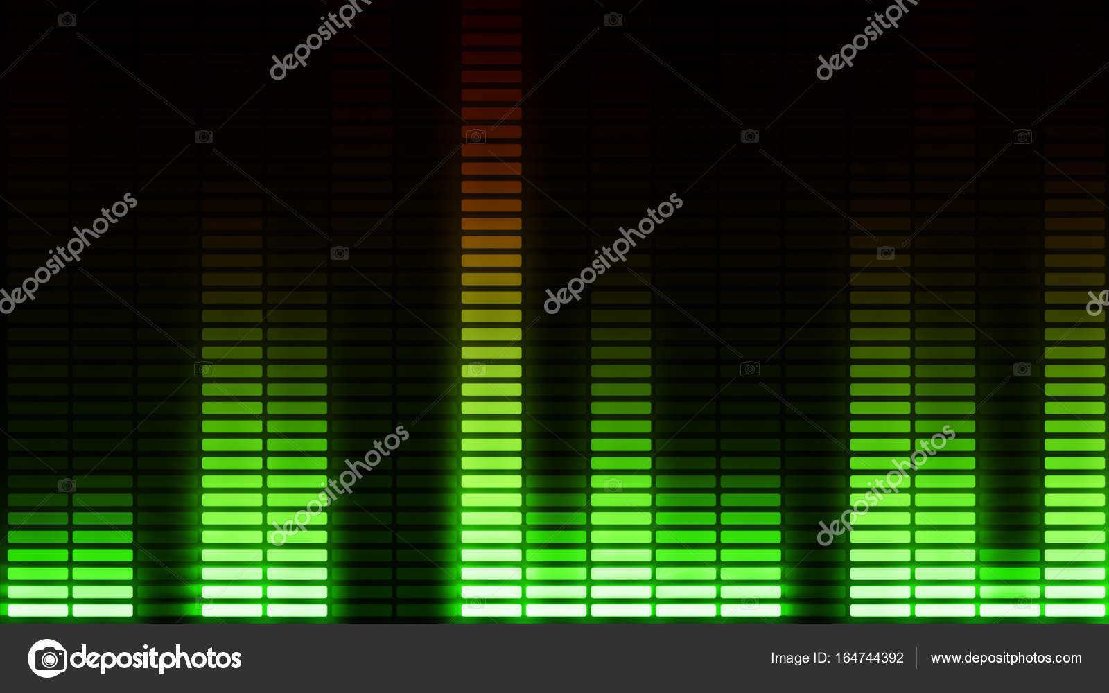 Audio equalizer bars moving. Music control levelsColorful.More color ...