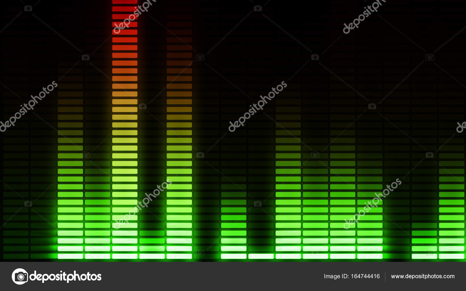 Audio equalizer bars moving. Music control levelsColorful.More color ...