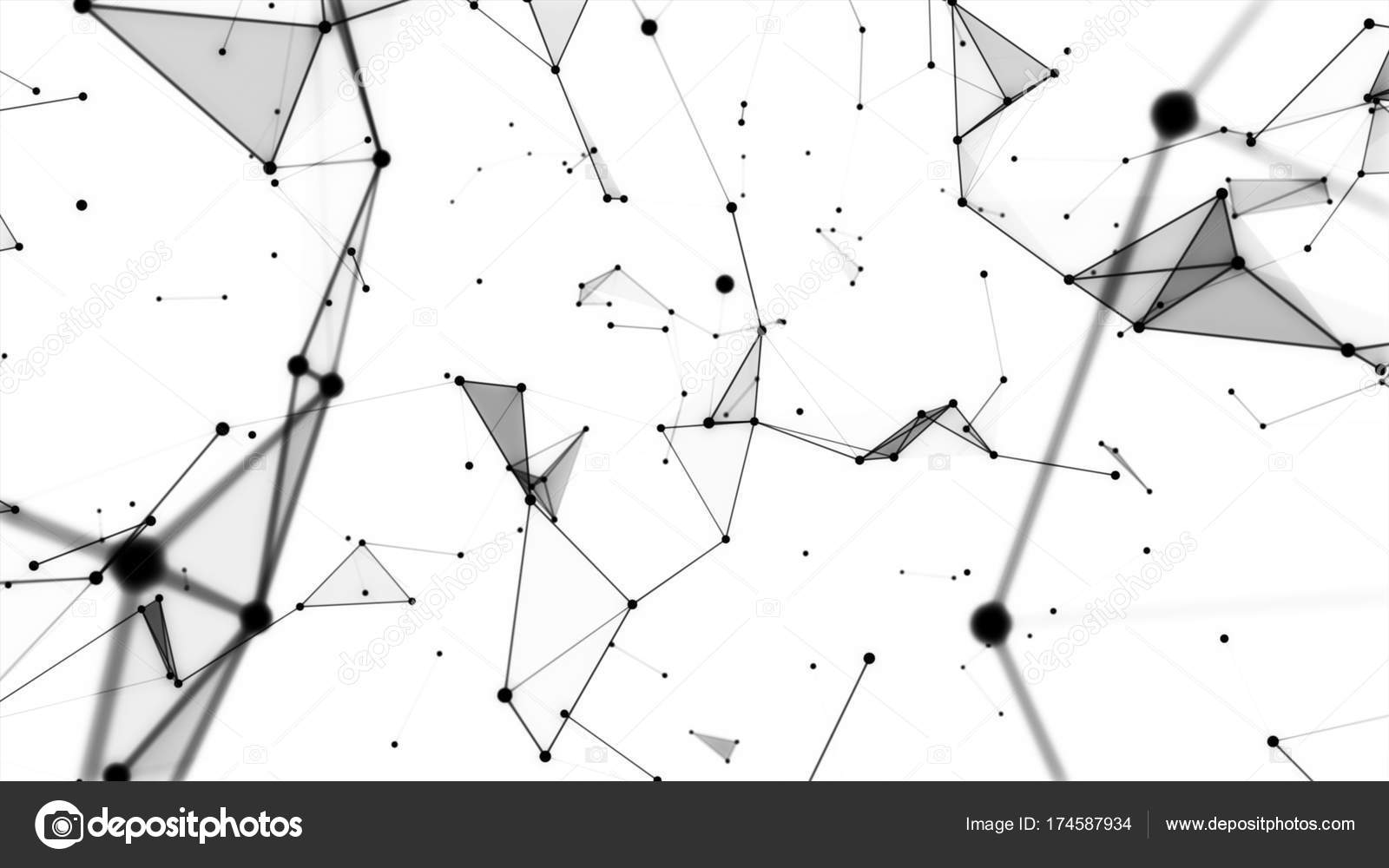 Abstract technology and engineering background with original organic ...