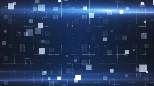 Technology pattern. 3d illustration abstract technology background ...