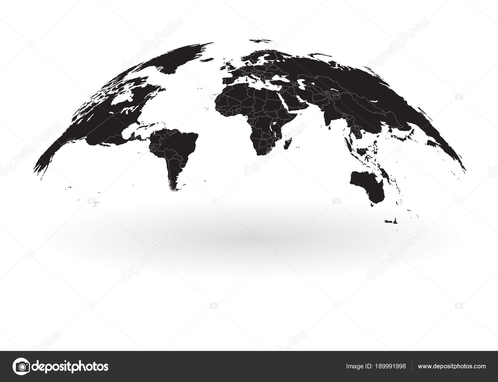 Carte Du Monde Prsentation Du Monde Sous Forme De