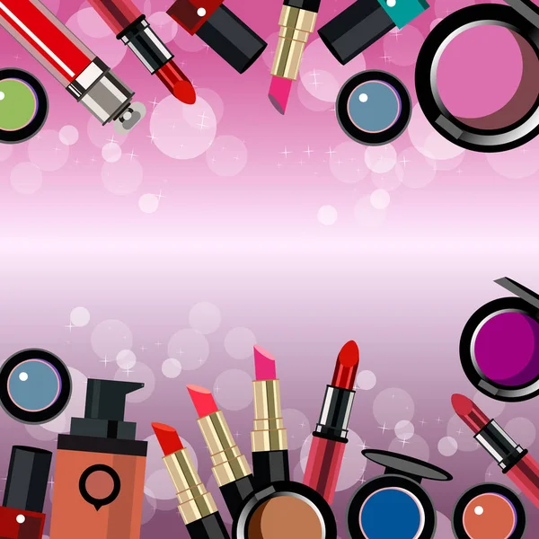 Vector fashion female makeup design glamour Stock Vector Image by ...