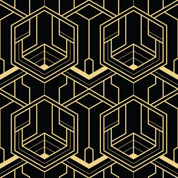 Vector Modern Geometric Tiles Pattern Abstract Art Deco Seamless Luxury ...