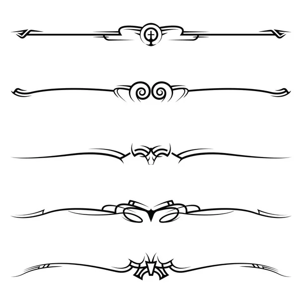 Gothic scroll design Vector Art Stock Images | Depositphotos