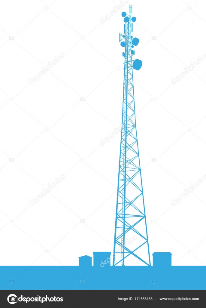 Telecom Tower Clip Art