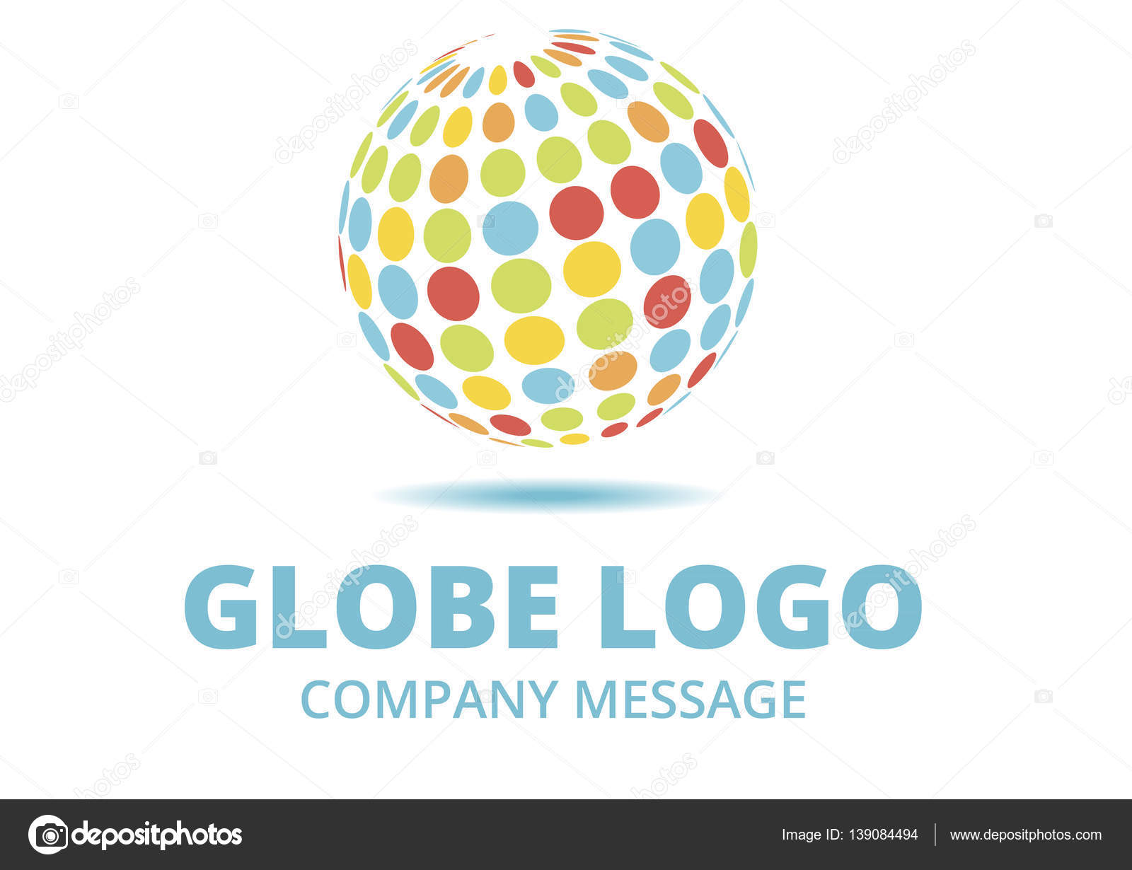 Multi Color Globe Logo Stock Vector Image by ©Fenton #139084494