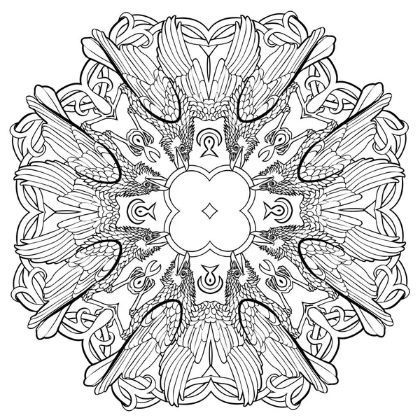 Raven mandala Vector Images, Royalty-free Raven mandala Vectors ...