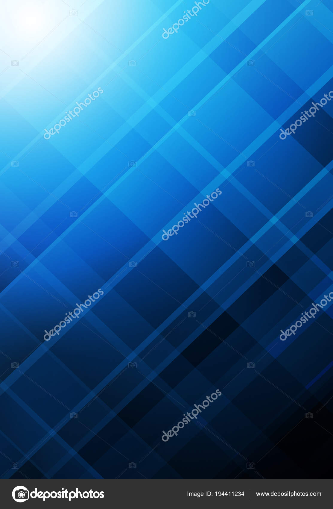 Blue Abstract grid shape background corporated geometric background ...