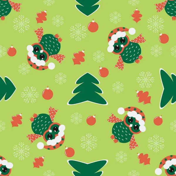 Christmas seamless pattern — Stock Vector © tets #14216319 Christmas seamless pattern — Stock Vector © tets #14216319