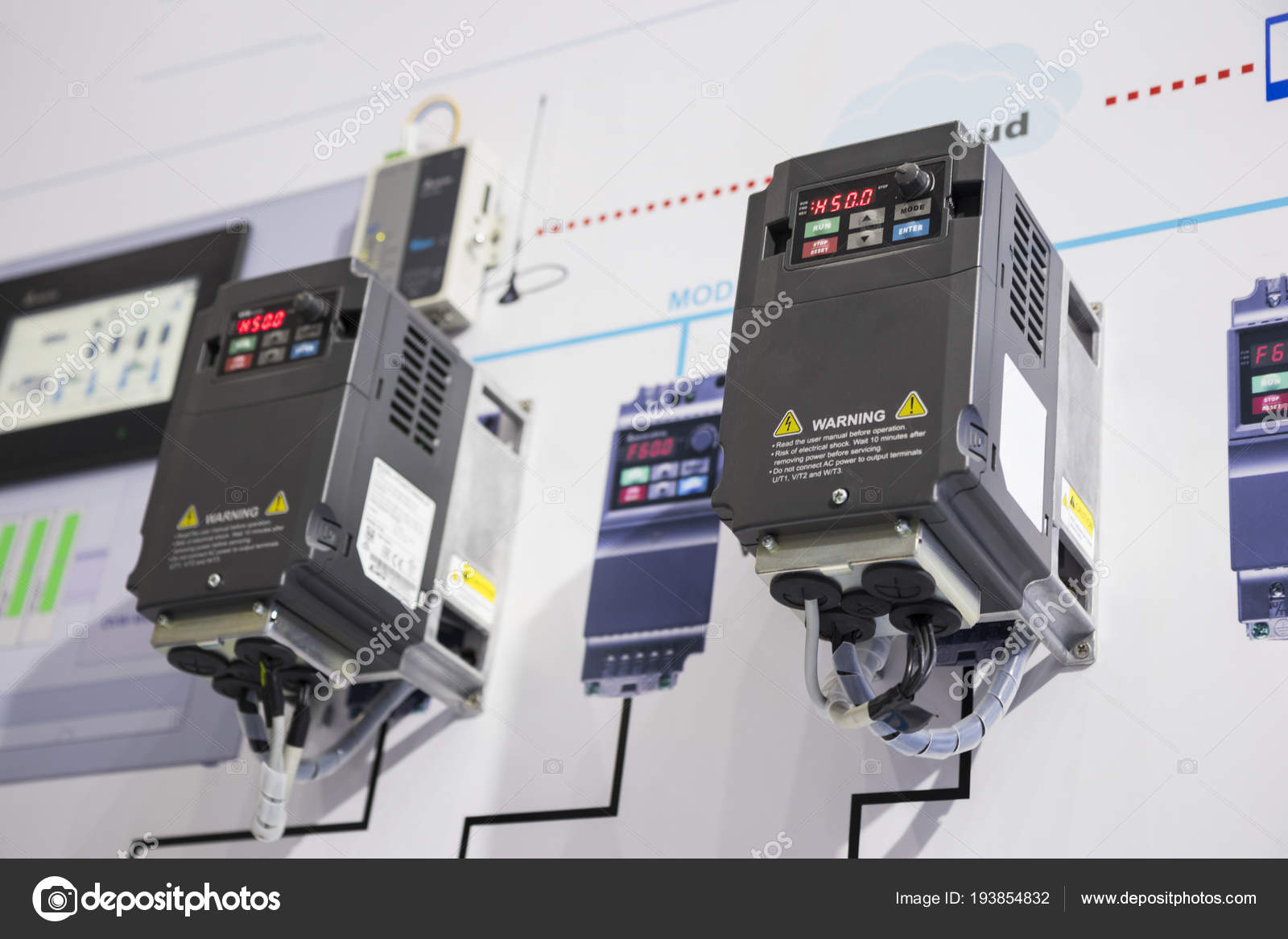 The PLC Controller for industrial machine Stock Photo by ©wsintapanon ...
