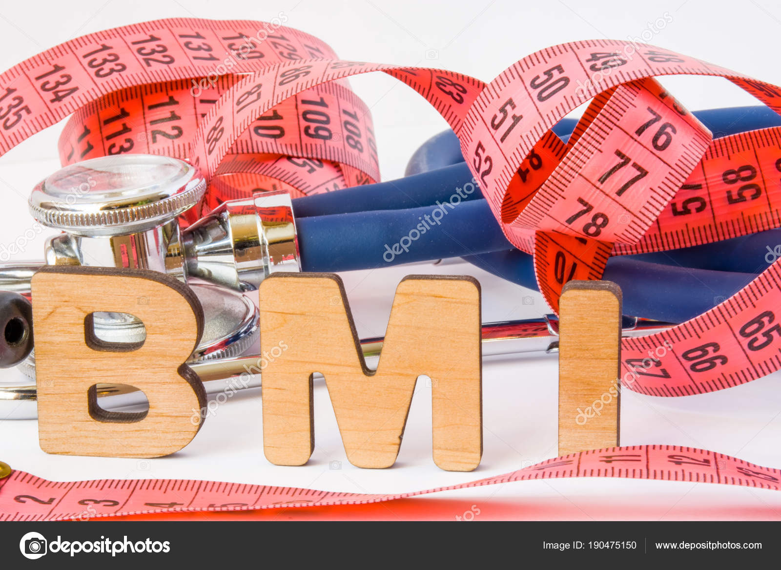 Bmi Body Mass Index Abbreviation Acronym Photo Concept Medical ...