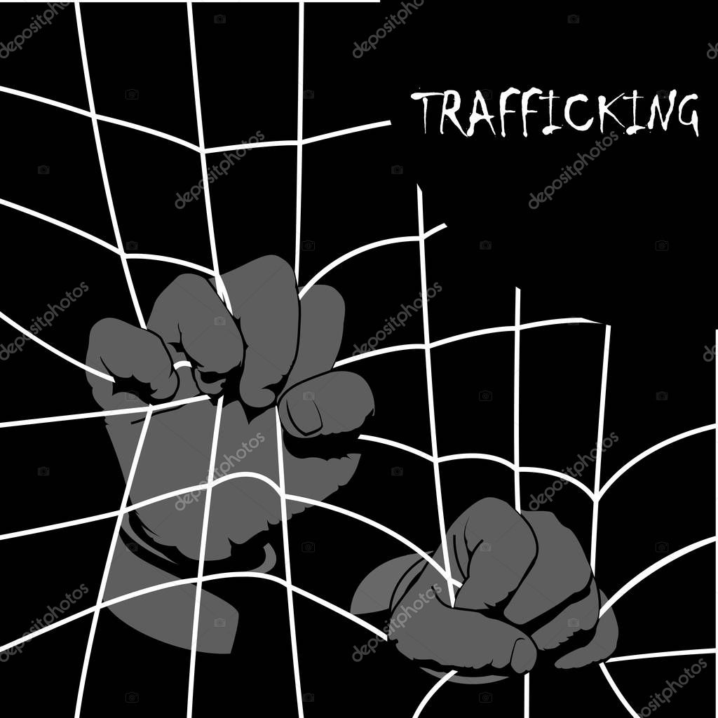 D a de la Concienciaci n sobre la Trata de Personas, cuatro tipos de ilustraci n de la trata de ...