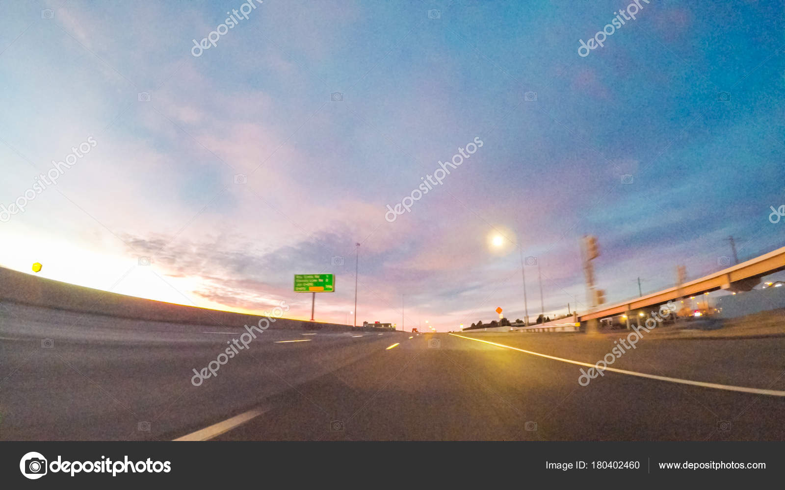 Highway driving view — Stock Photo © urban_light #180402460