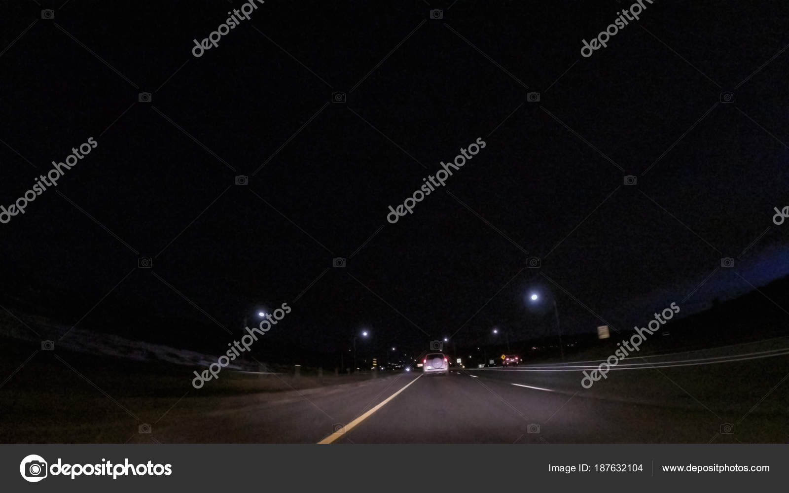 Highway driving view — Stock Photo © urban_light #187632104