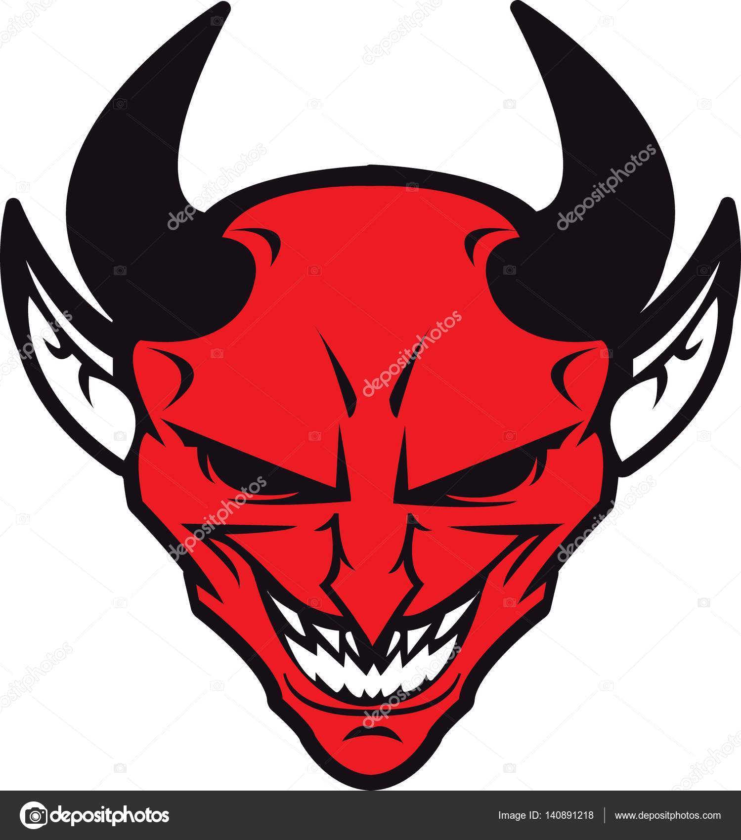 Devil logo vector Stock Vector Image by ©Marina_kr #140891218