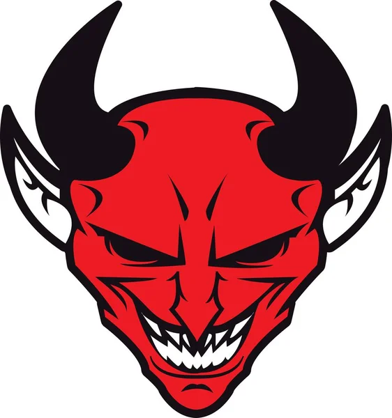 Devil logo vector - Stock Image - Everypixel