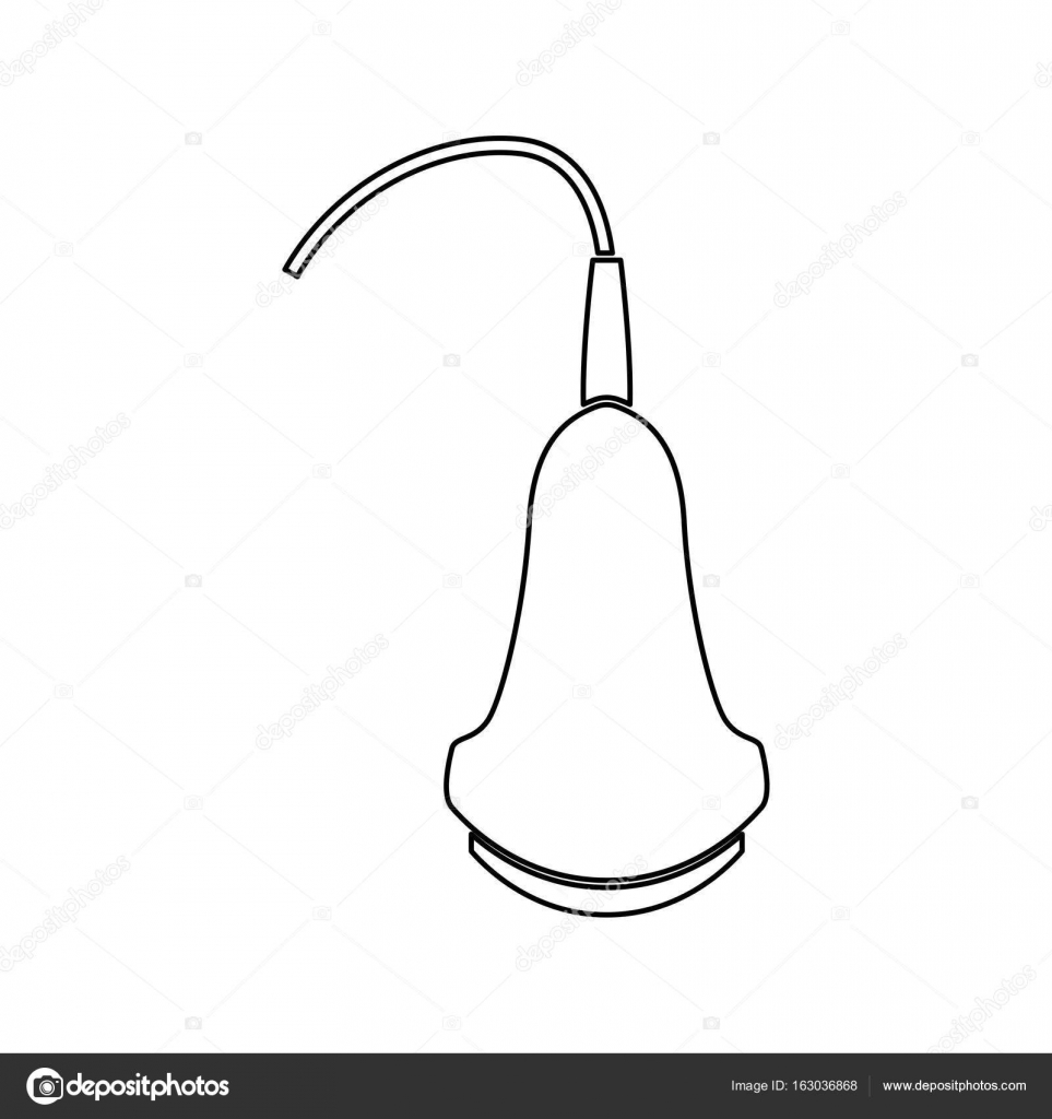 Ultrasound Transducer Clipart