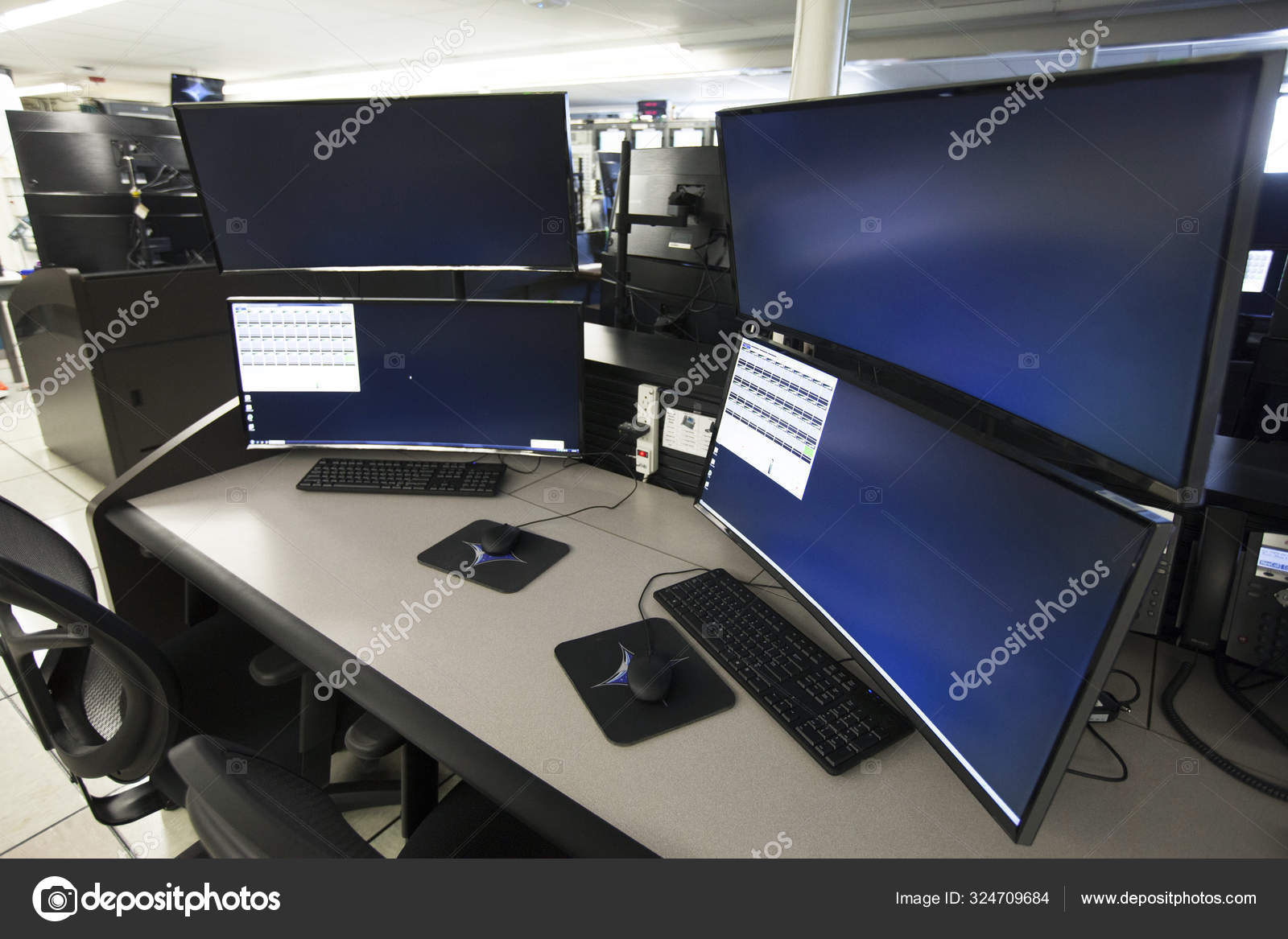 Photos Launch Vehicle Data Center Hangar Telemetry Room Showing ...