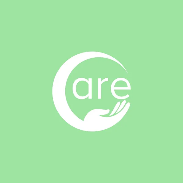 Care logo design imágenes de stock de arte vectorial | Depositphotos
