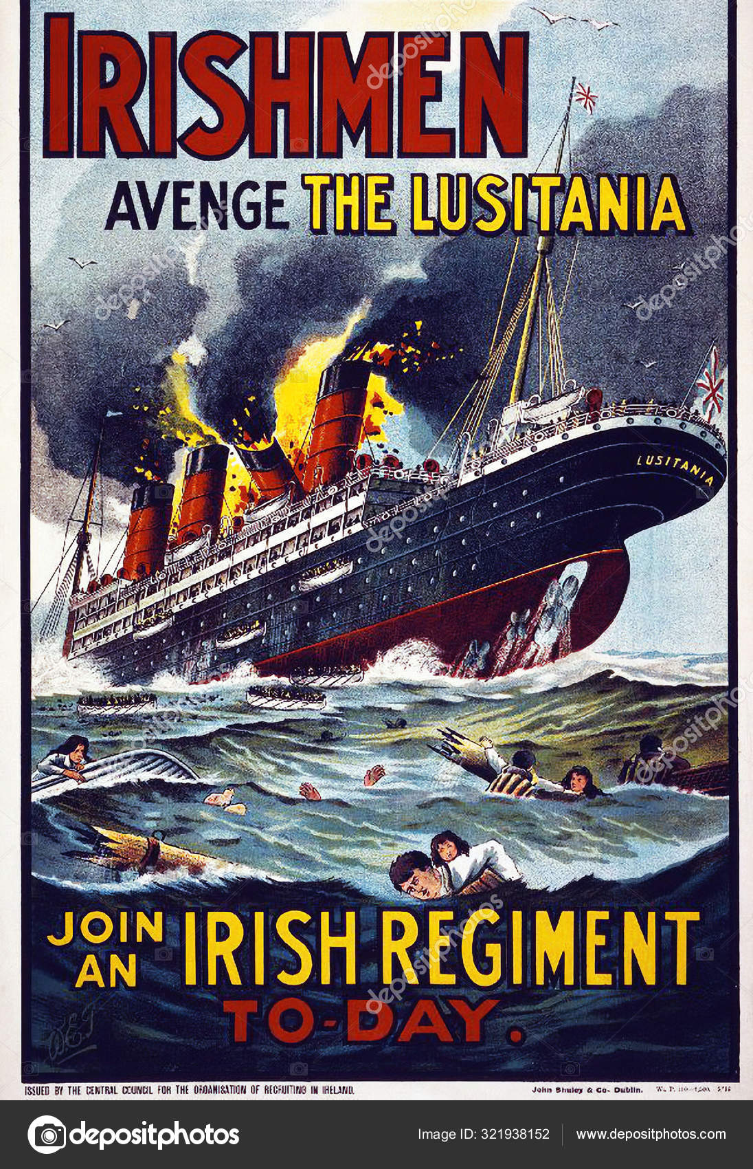 Patriotic wartime poster in big resolution - propaganda — Stock ... Patriotic wartime poster in big resolution - propaganda — Stock ...
