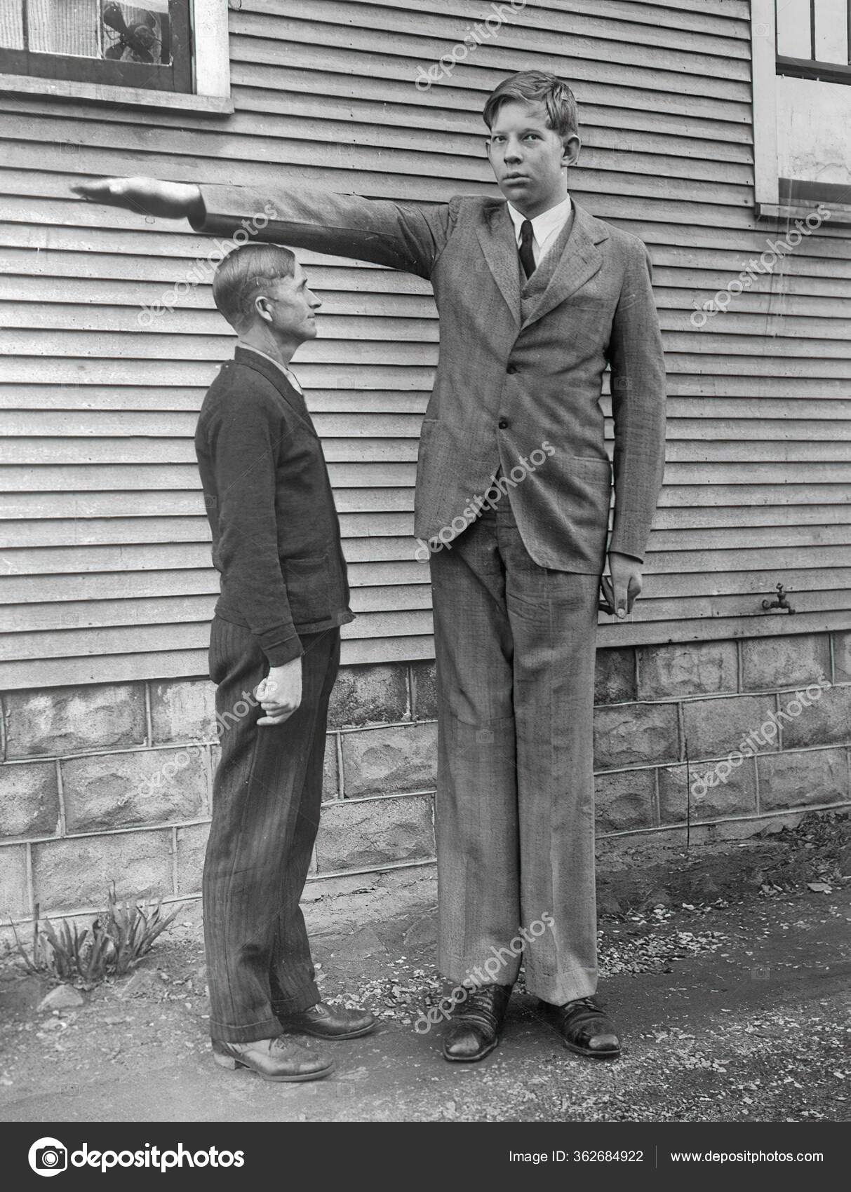 Robert Wadlow Da Bambino