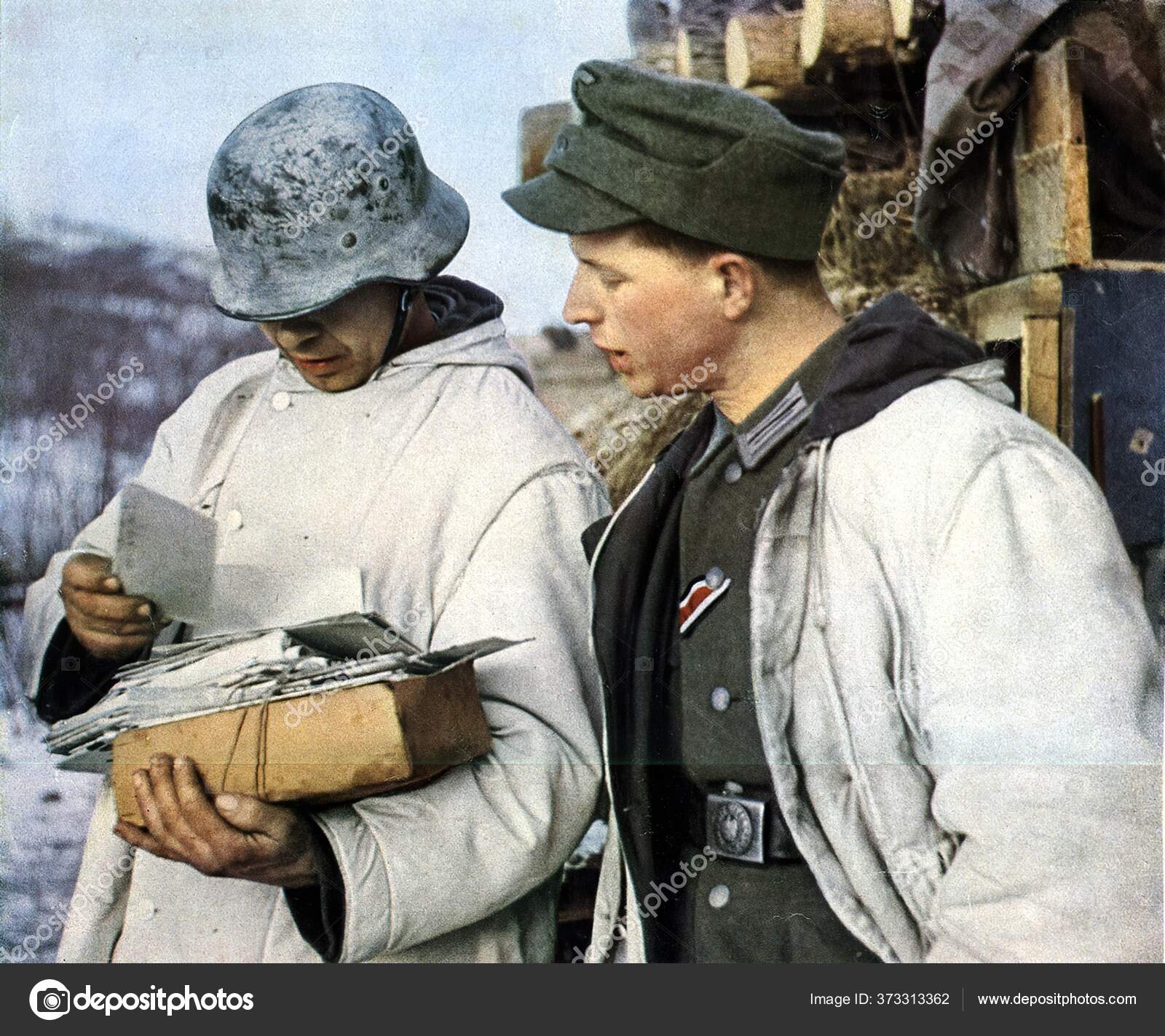 German Soldier Ww2 Color