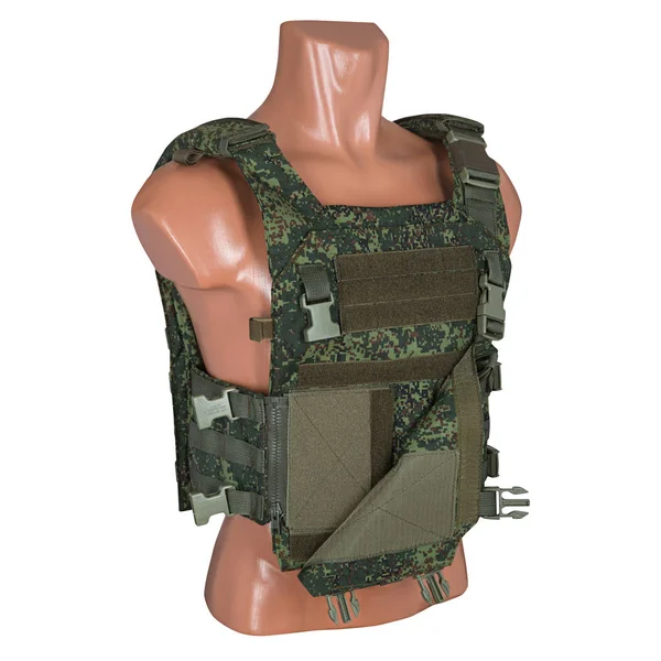 Camouflage, military body armor, mannequin Stock Photo by ©Ra33 143319937