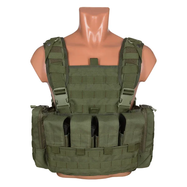 Camouflage, military body armor, mannequin Stock Photo by ©Ra33 143324675
