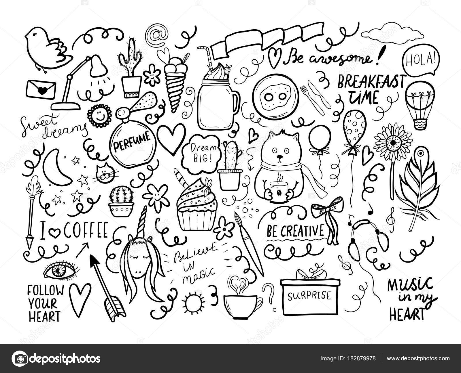 Doodle Art Designs Lettering