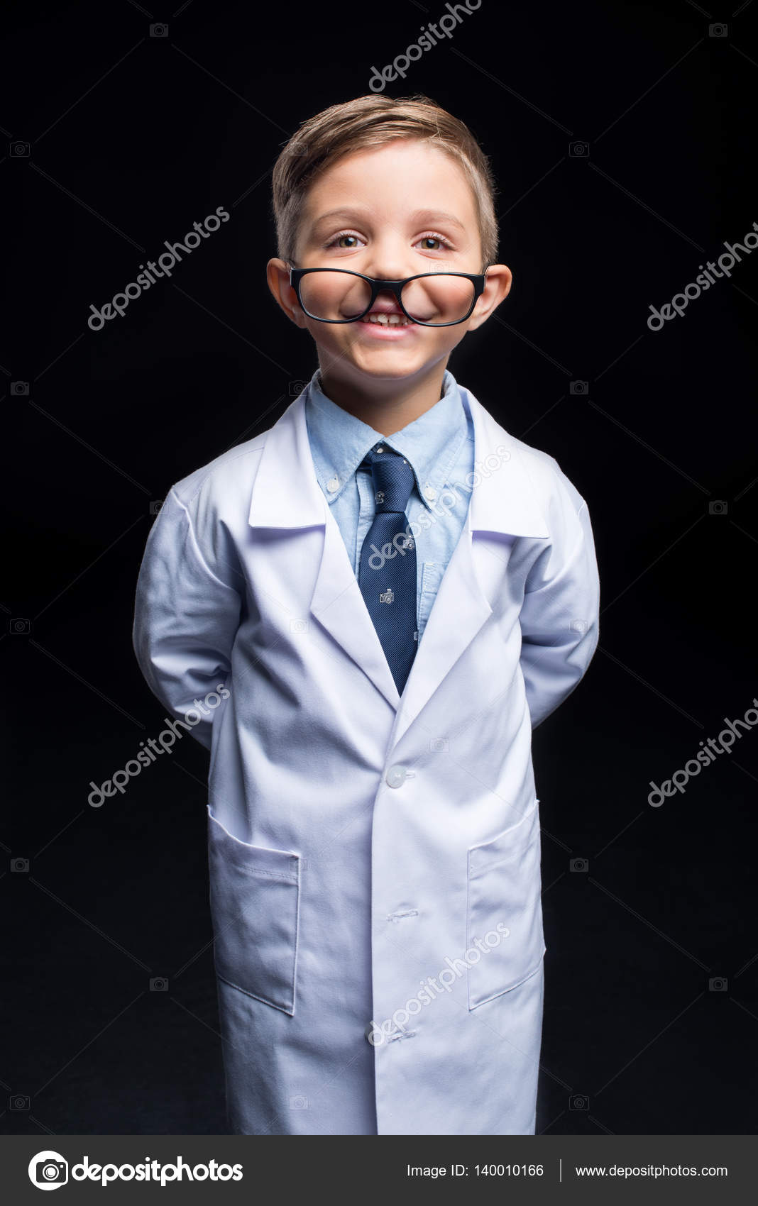Little boy scientist — Stock Photo © NatashaFedorova #140010166
