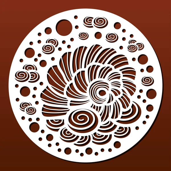 Laser Cut Template Circular Panel Pattern Diy Laser Cutting Design ...