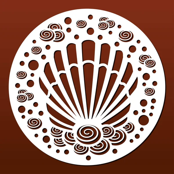 Laser Cut Template Circular Panel Pattern Diy Laser Cutting Design ...