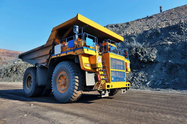 big trucks transport iron ore - Stock Image - Everypixel