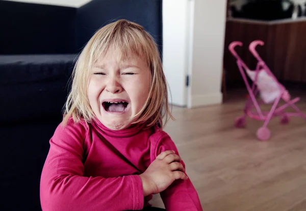 Crying child, depression and sadness — Stock Photo © Nadezhda1906 ...