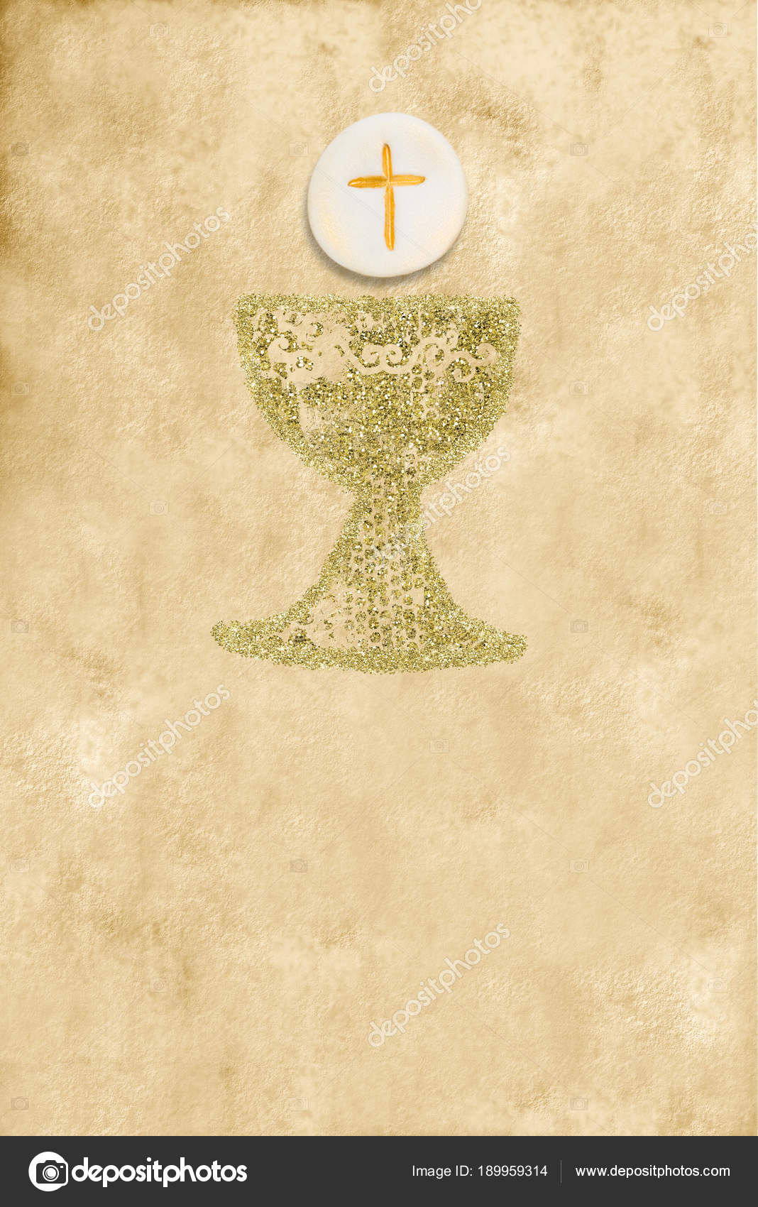 Blank First Communion Invitations