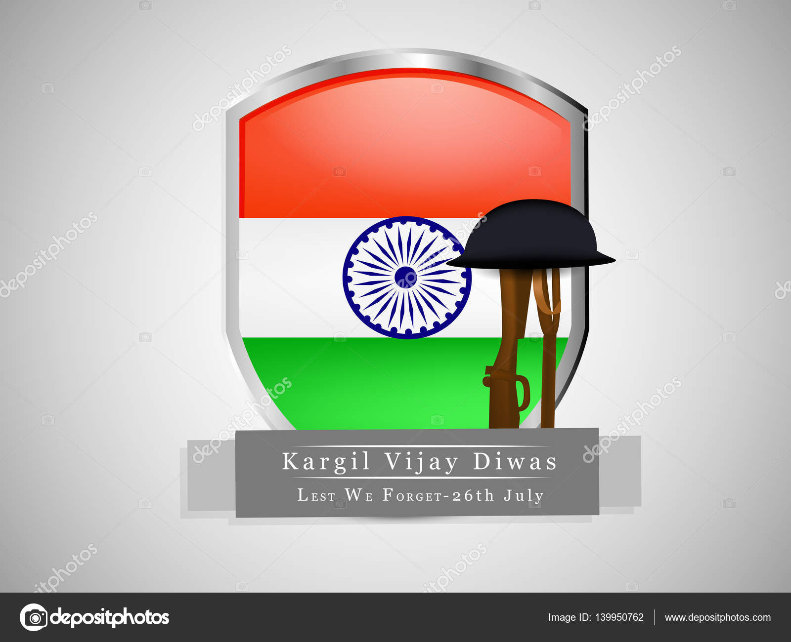 Illustration of Kargil Vijay Diwas Background Stock Vector by ©InfiniteGraphic 139950762
