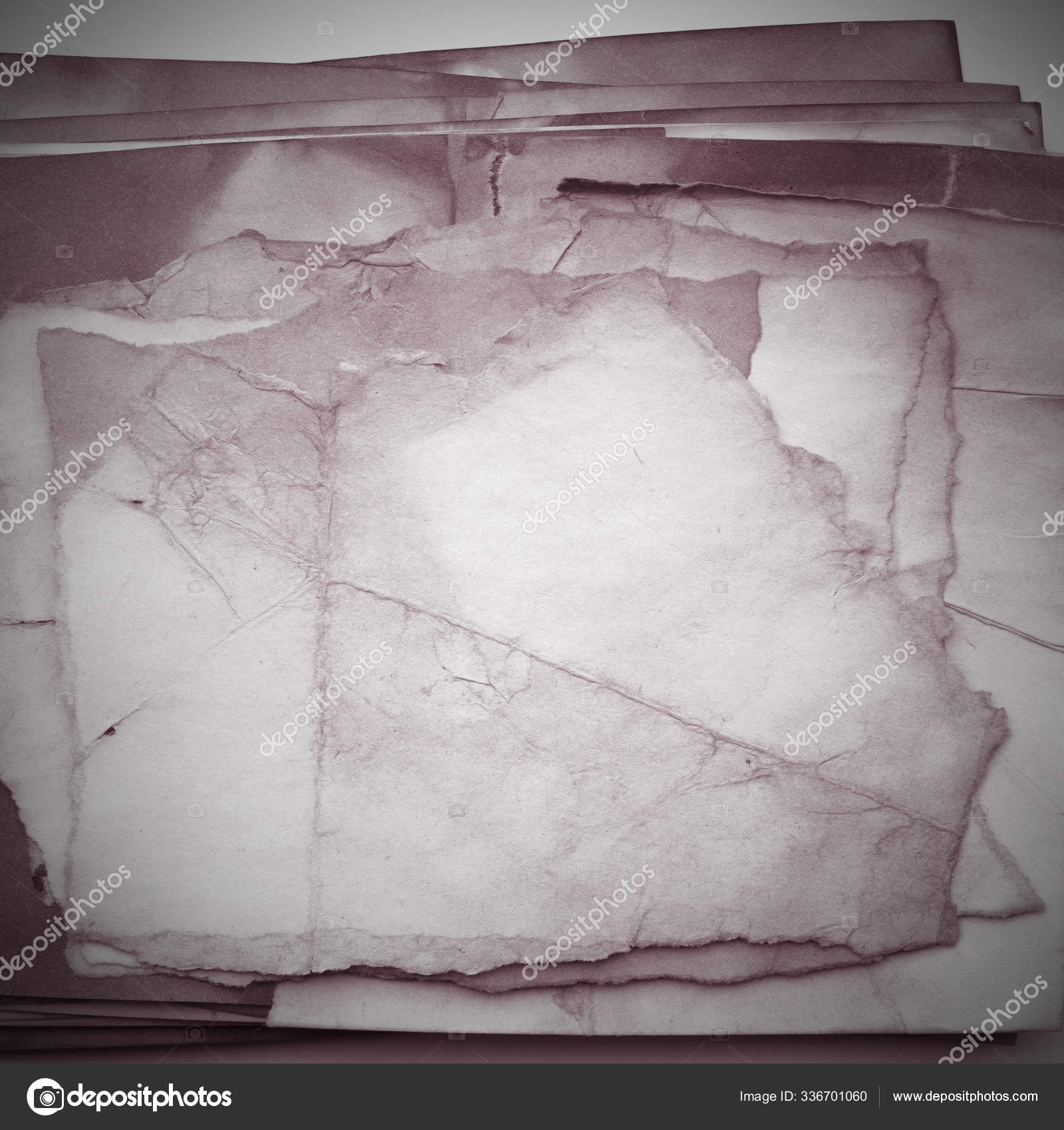 Old Background Dust Dirty Stains Blank Aged Paper Sheet Vintage — Stock ...