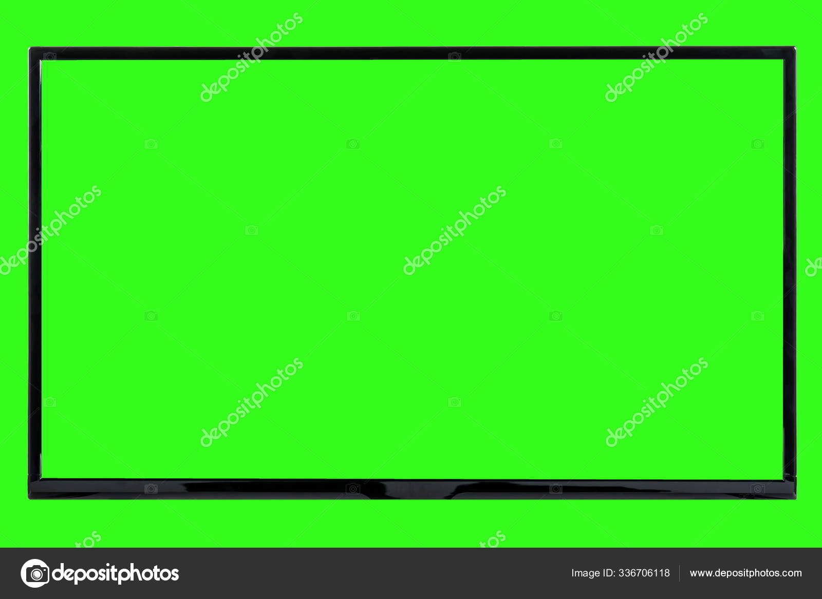 Modern High Definition Lcd Flat Monitor Blank Chromakey Screen Isolated ... Modern High Definition Lcd Flat Monitor Blank Chromakey Screen Isolated ...