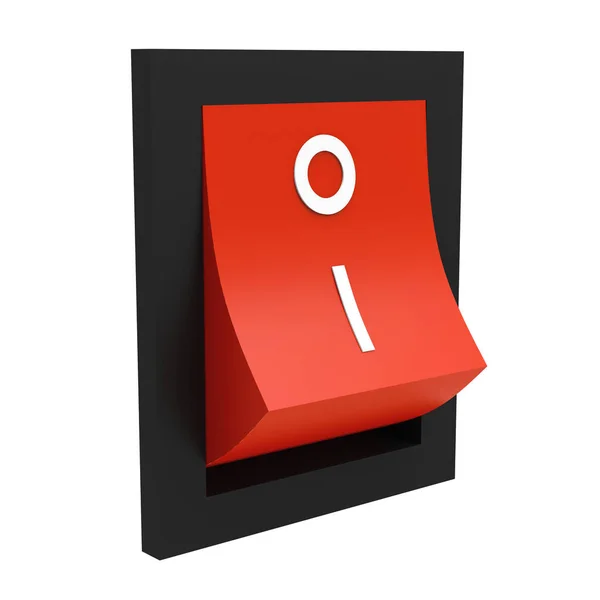 Electric switch on white Stock Photo by ©tom19275 139237976