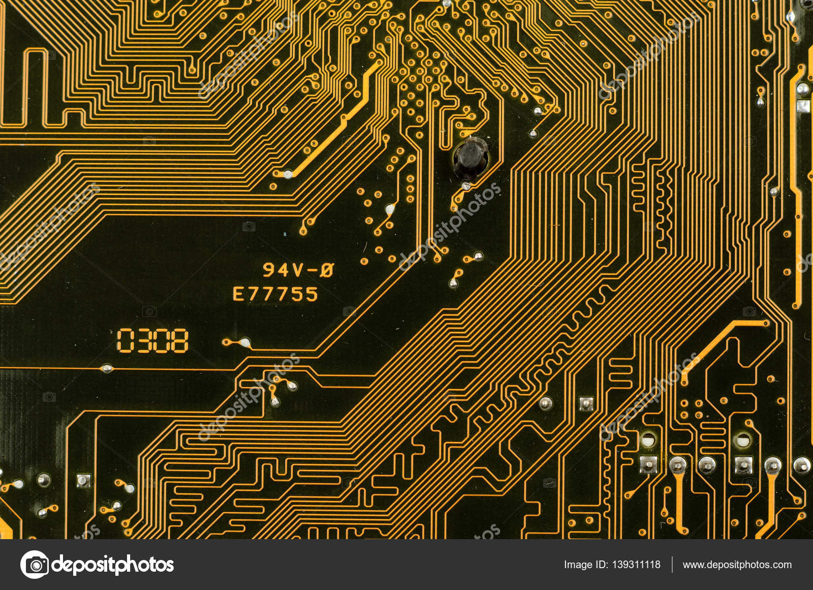 Electronic circuit plate background — Stock Photo © tom19275 #139311118