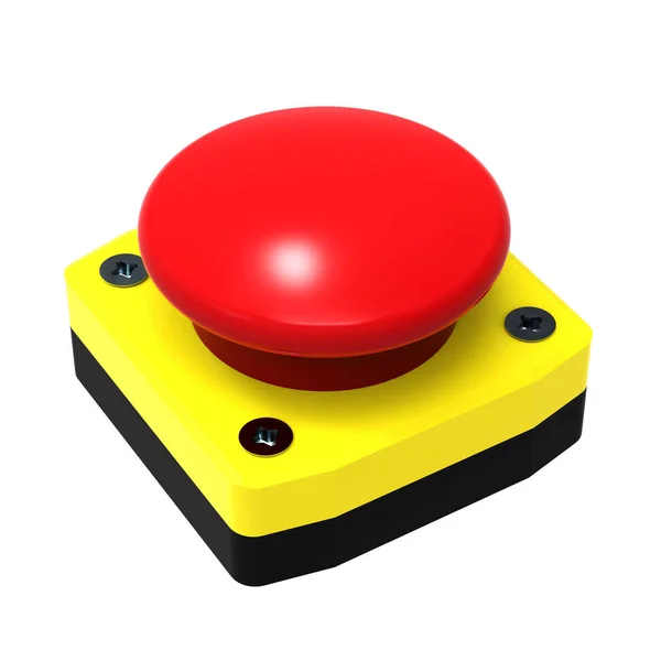 Rode noodstop-knop — Stockfoto © doomu #29104093