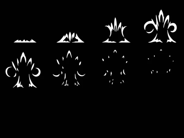 Sprite Sheets Explosion. Ready for games or cartoon. Stock Photo by ...