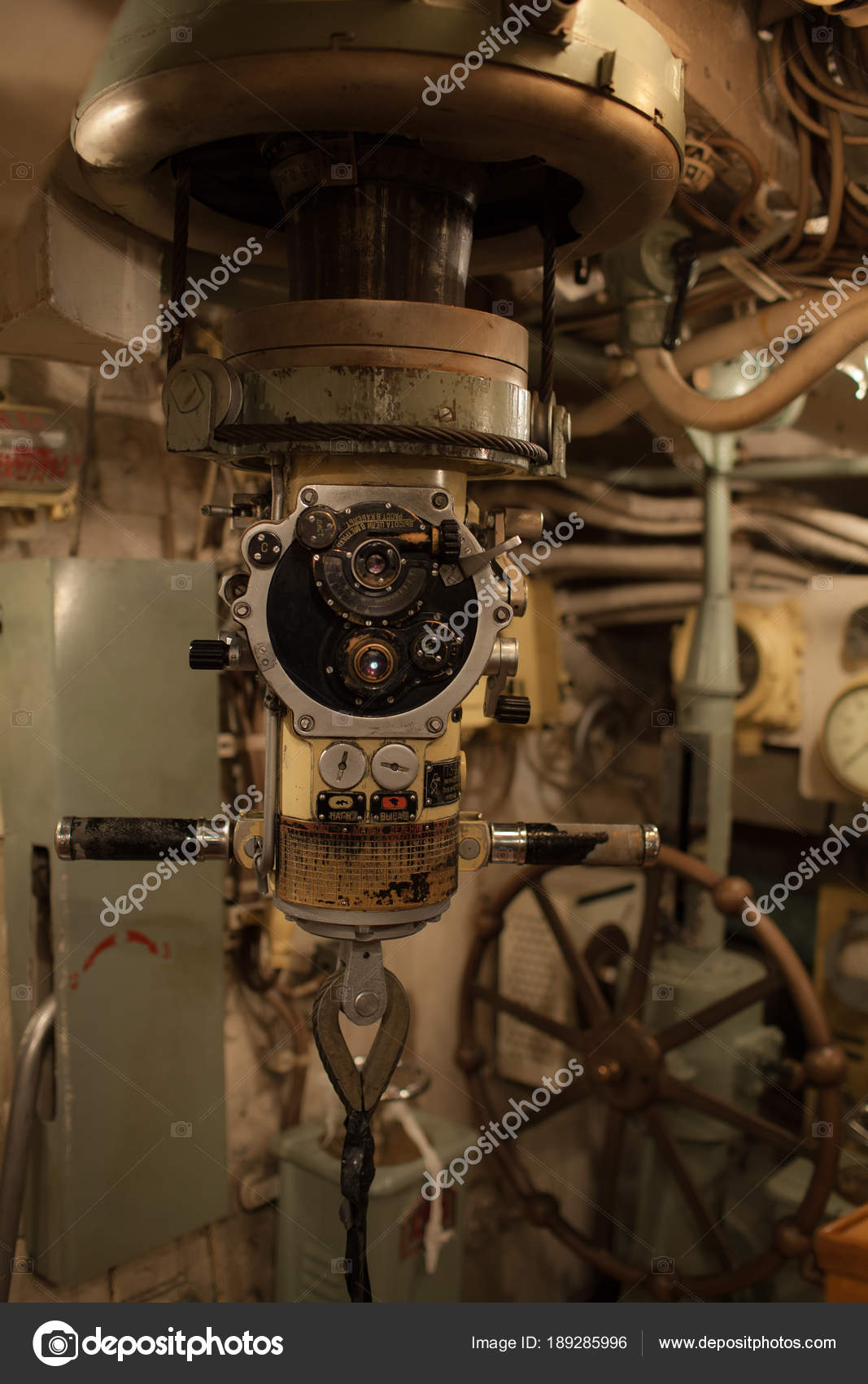 Periscope Old Submarine — Stock Photo © mrivserg #189285996