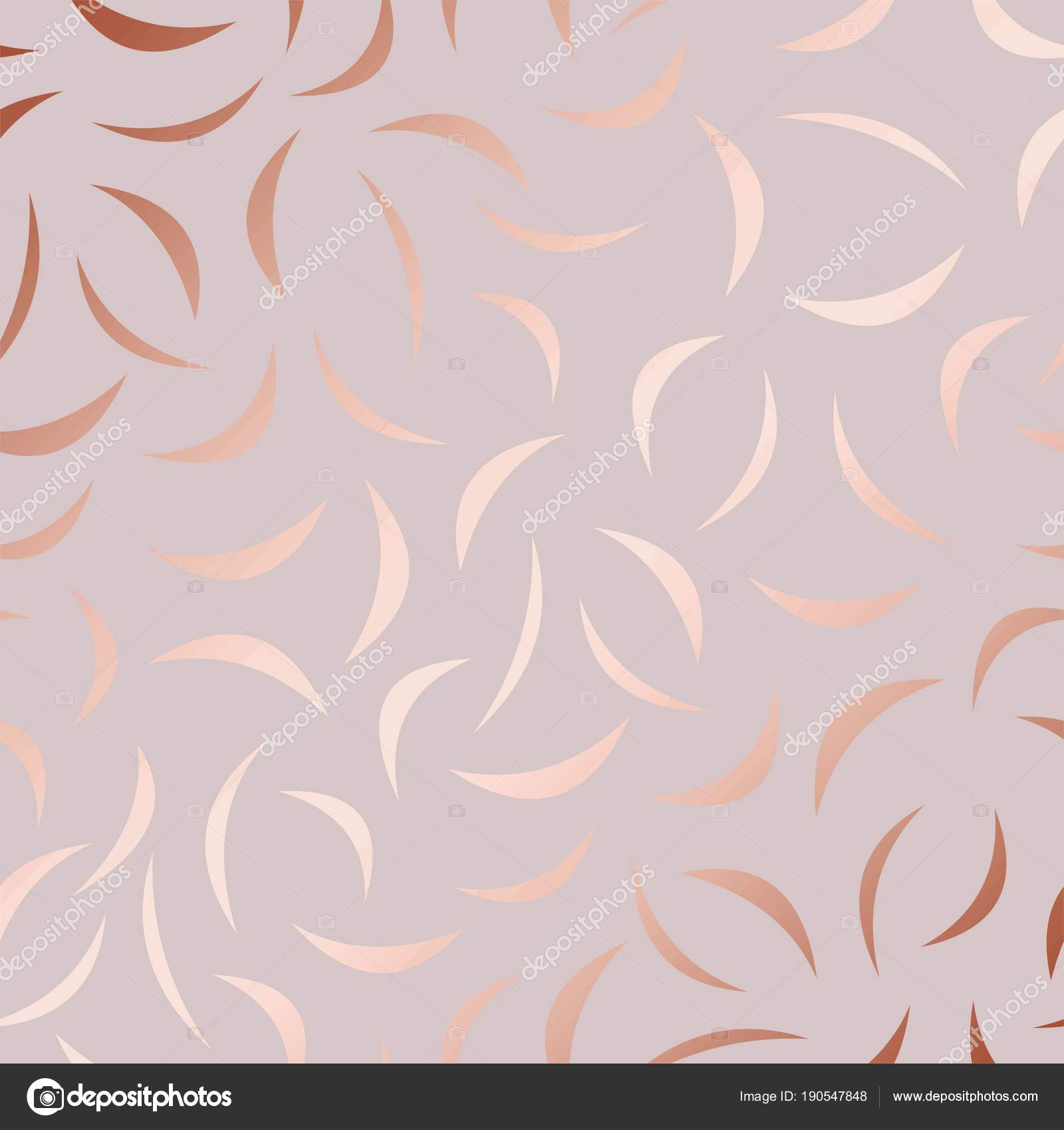 Rose gold. Vector decorative pattern for design and decoration Stock ...