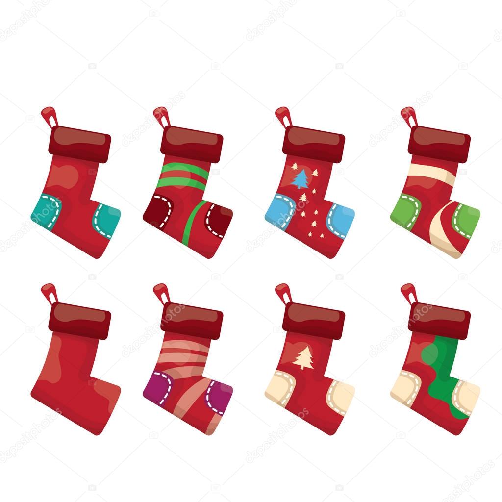Vector cartoon cute christmas stocking Stock Illustration by ©zm1ter ...
